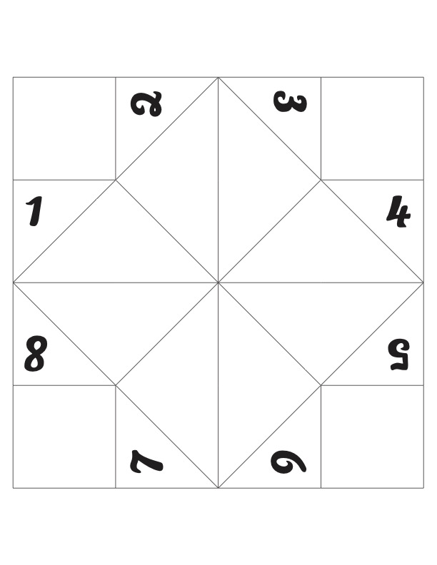 Paper Fortune Teller Tutorial - How to Make Origami Fortune Tellers ...